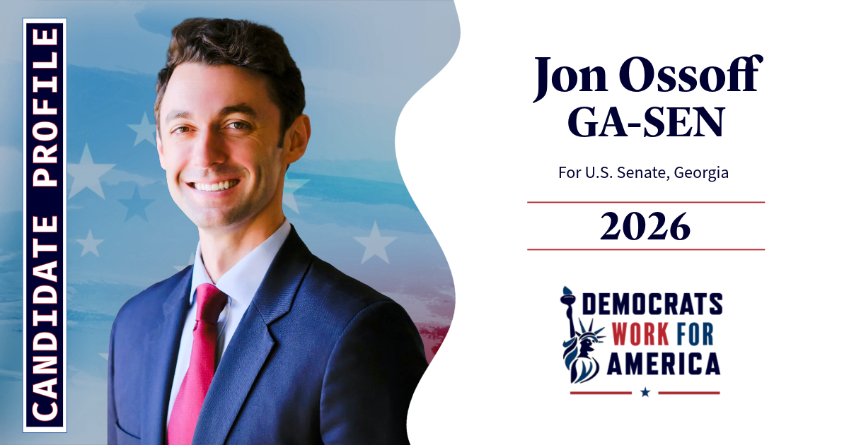 Democrats Work For America - Jon Ossoff